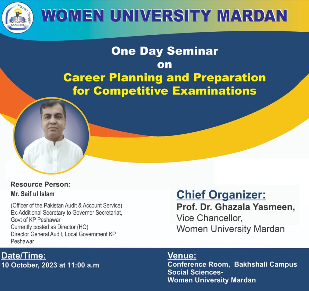 One day seminar on “How to attempt and get successful in competitive ...